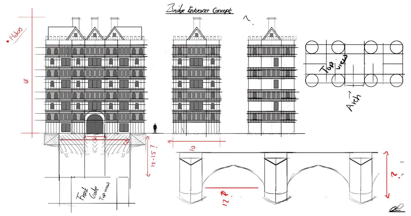 Triumphant Goat: The London Bridge & Entrance