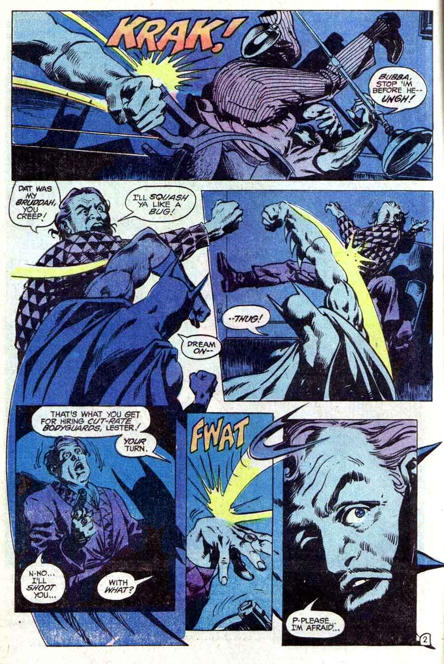 Batman #357 - Don Newton art - Pencil Ink