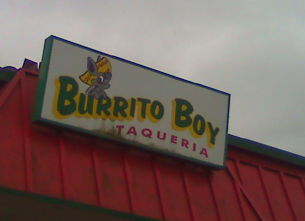 Totally Food: Burrito Boy. Eugene, OR