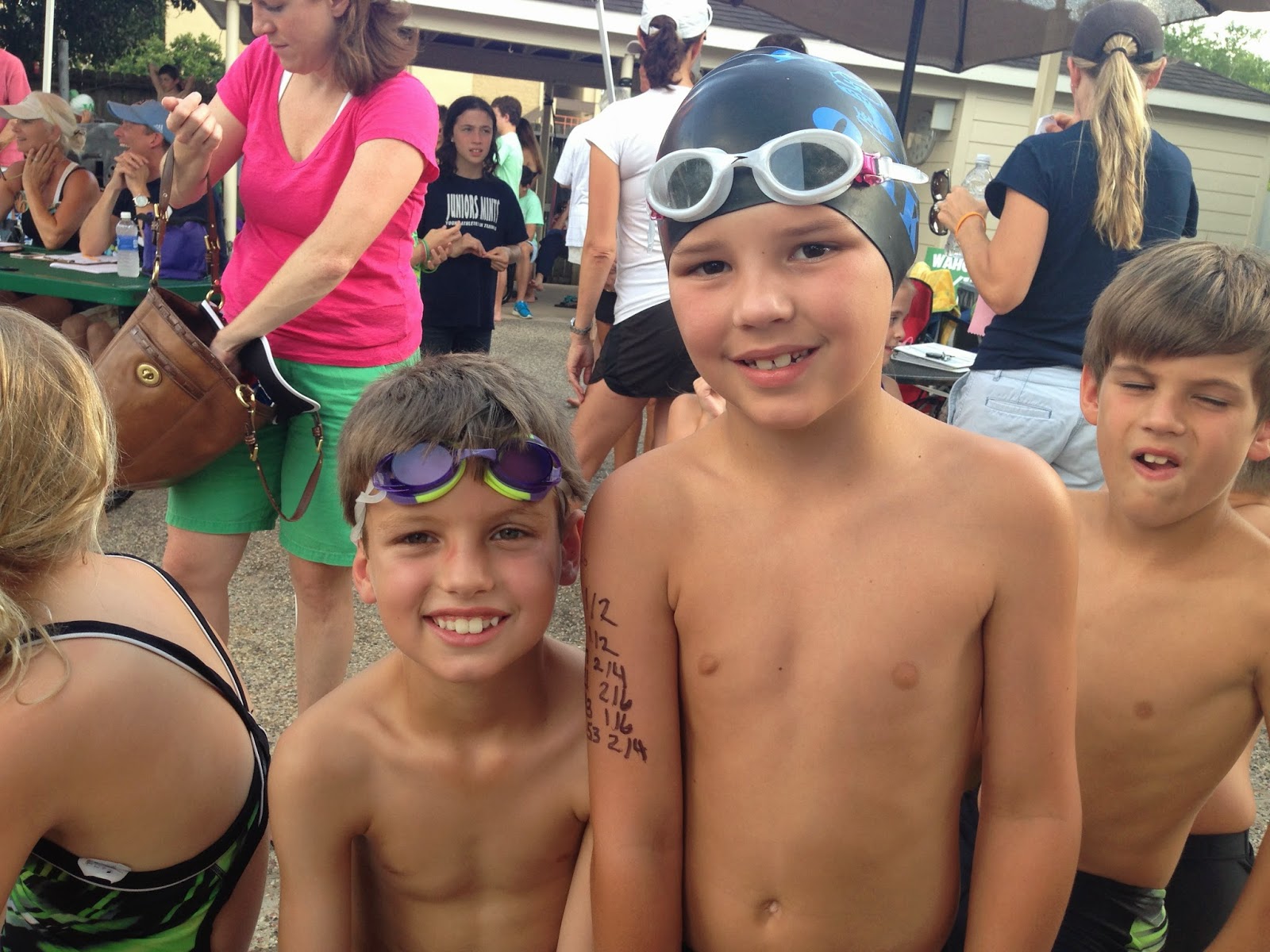 Katt-a-blog: Swim Team Fun!