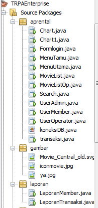 Membuat Aplikasi Rental VCD sederhana dengan JAVA(NETBEANS) | Ben B B ...