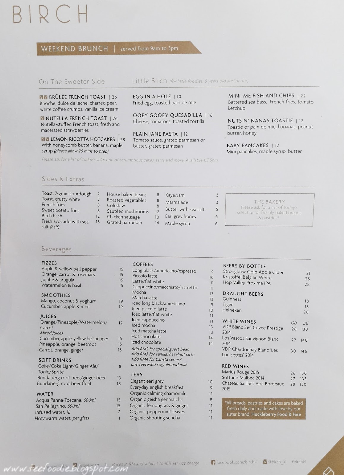 Birch @ Damansara City Mall - Tee Foodie