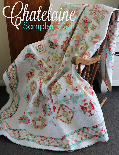 Free Chatelaine BOW Sampler Quilt - Threadbare Creations