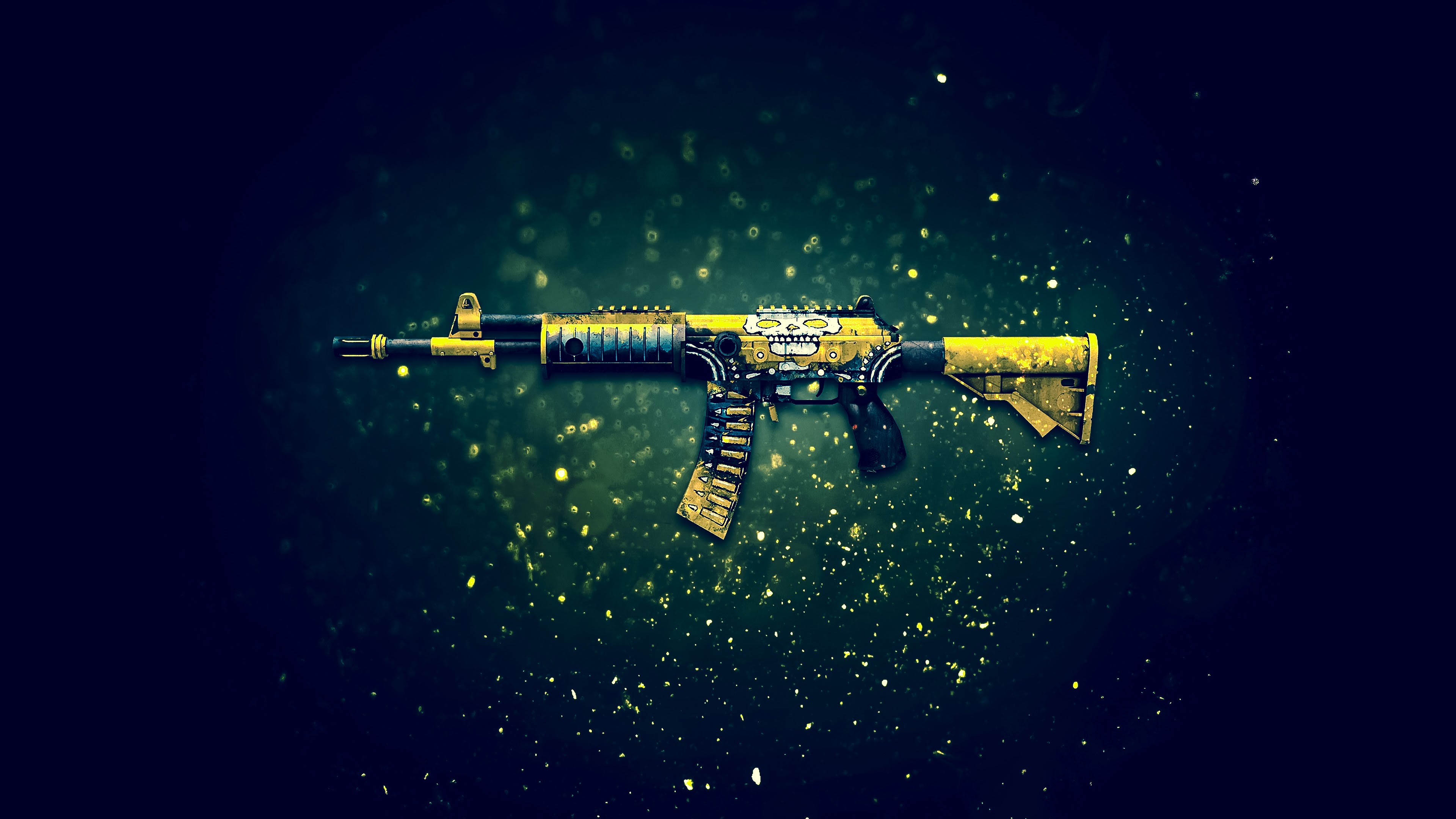 CS:GO, Galil AR, Chatterbox, Skin, 4K, 3840x2160, #15 Wallpaper PC Desktop