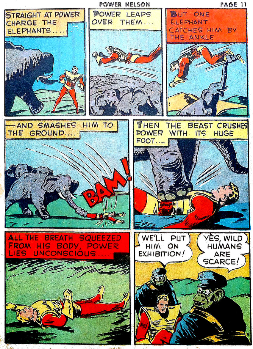 Pappy's Golden Age Comics Blogzine: Number 1829: Power to the primates ...