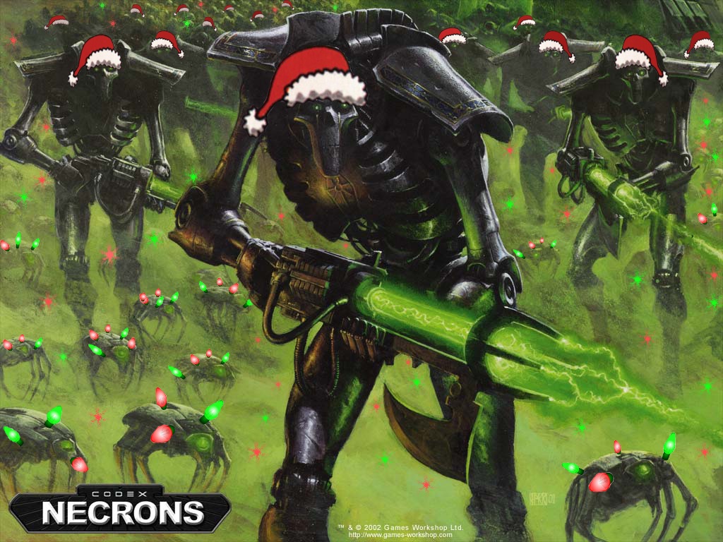 Titan's Folly: It is a very Necron Christmas