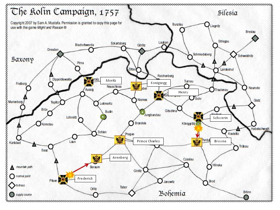 The Kolin Campaign, 1757
