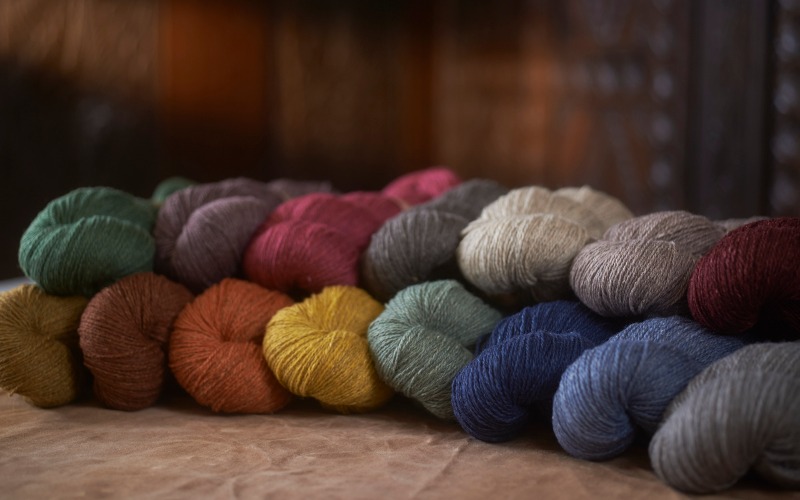 BritYarn: Samite Silk Blend - A New Yarn from Blacker Yarns