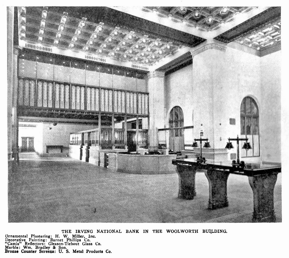 ARCHITECTURAL TILES, GLASS AND ORNAMENTATION IN NEW YORK: The Woolworth ...