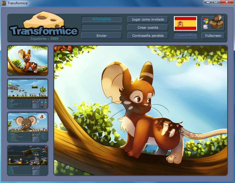 Descarga transformice.exe | Creandomice