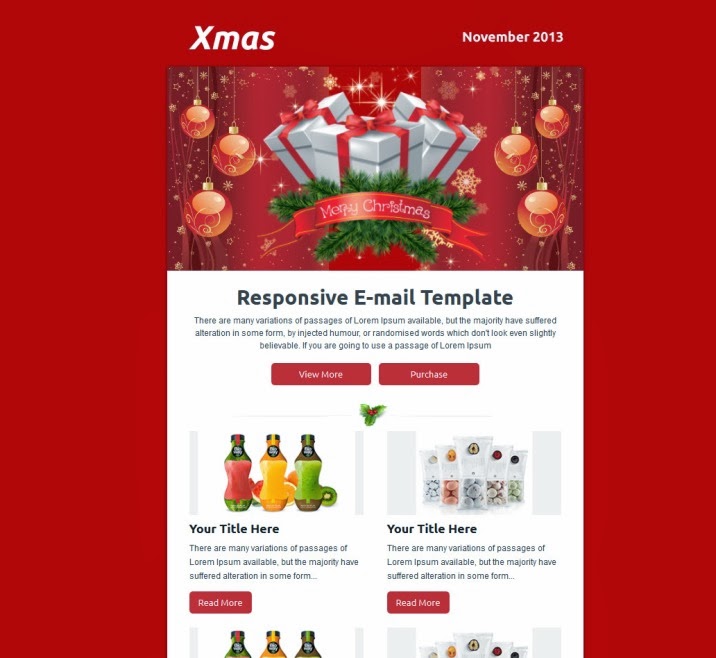 50+ Best Responsive Email Templates - Webprecis