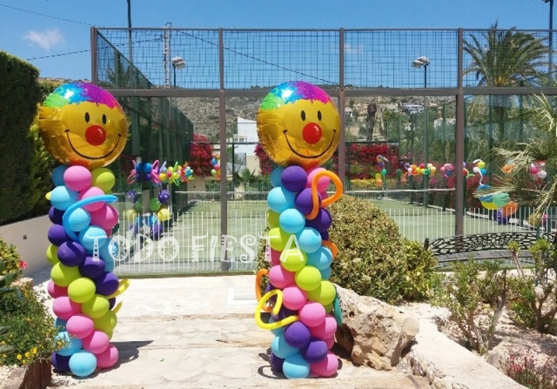 Decoración con globos de Todo Fiesta: DECORACIONES PARA CUMPLEAÑOS