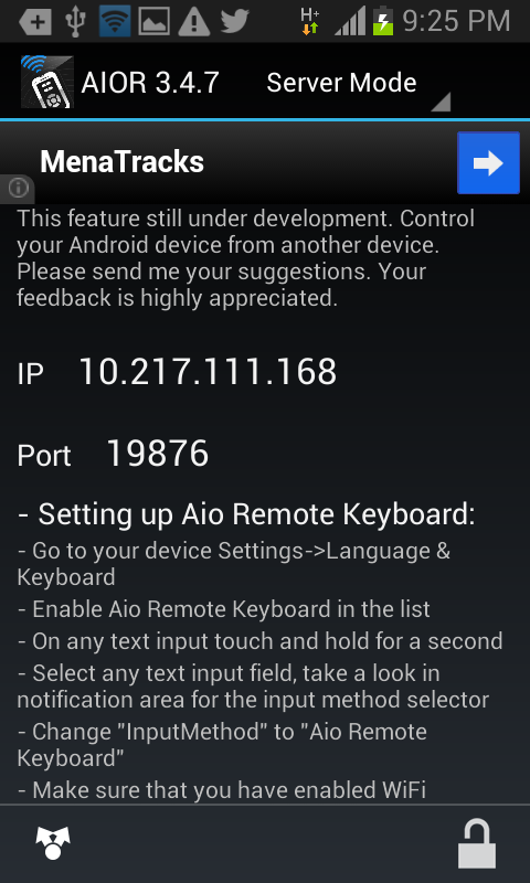 Hisham Bakr Blog: Aio Remote "Android" v3.4.7 is a major update ...