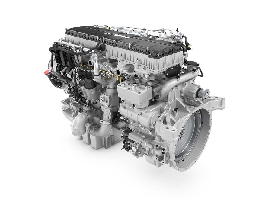 DIECIOCHO RUEDAS: MAN D3876 MOTOR DIESEL DEL AÑO 2016