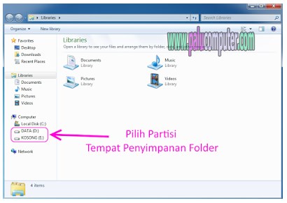 Membuat Folder Baru Pada Komputer | Blog Pelatihan Komputerb Dasar1