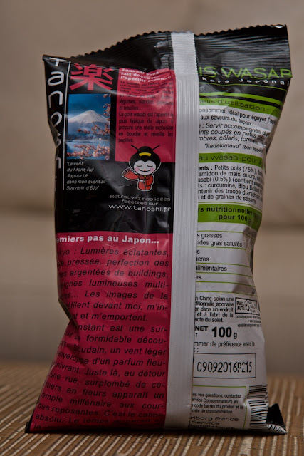 Pois Wasabi (100g) par Tanoshi