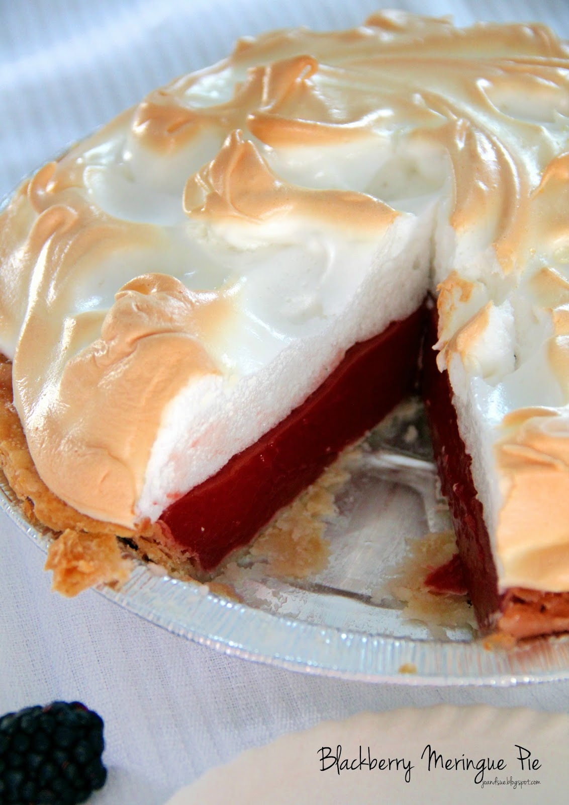 Jo and Sue: Blackberry Meringue Pie