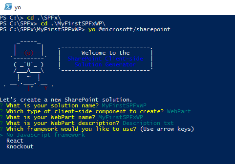 Aspiring Architect: Basics of Sharepoint Framework Webparts