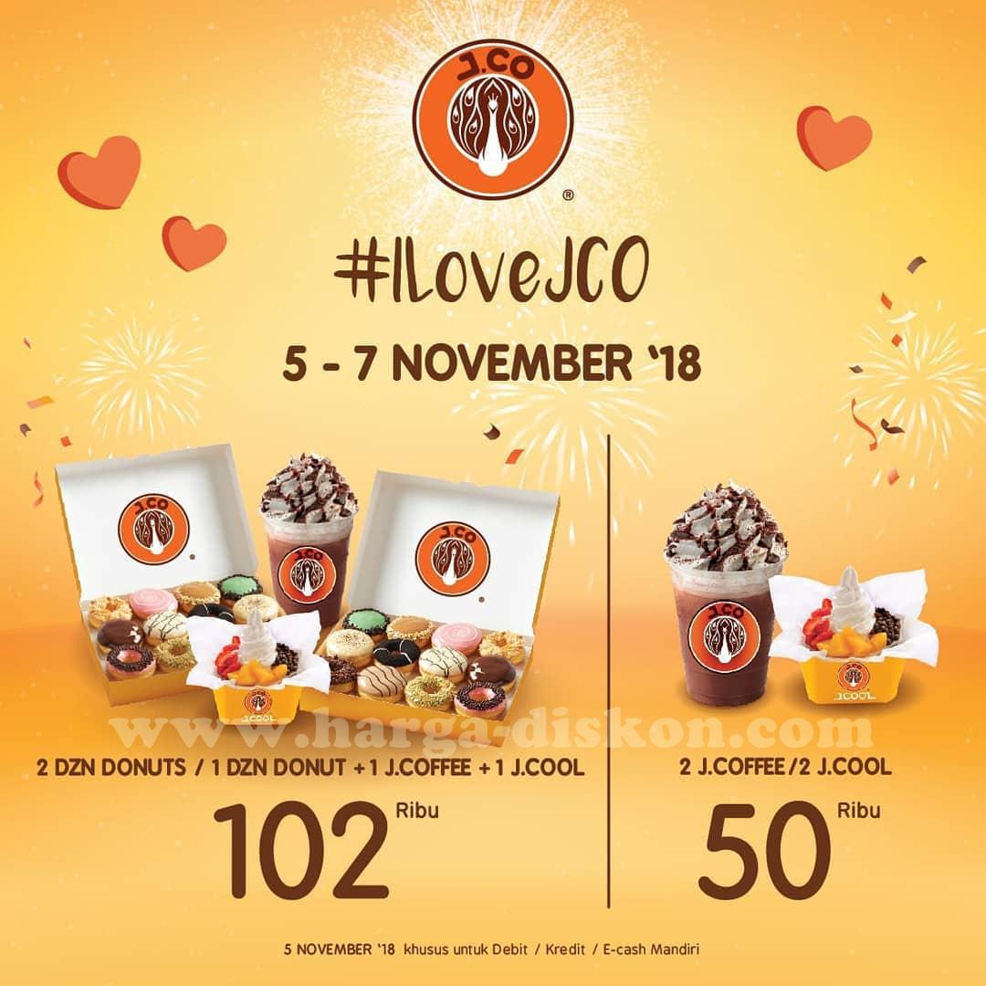 Promo JCO DONUTS Terbaru I LOVE JCO
