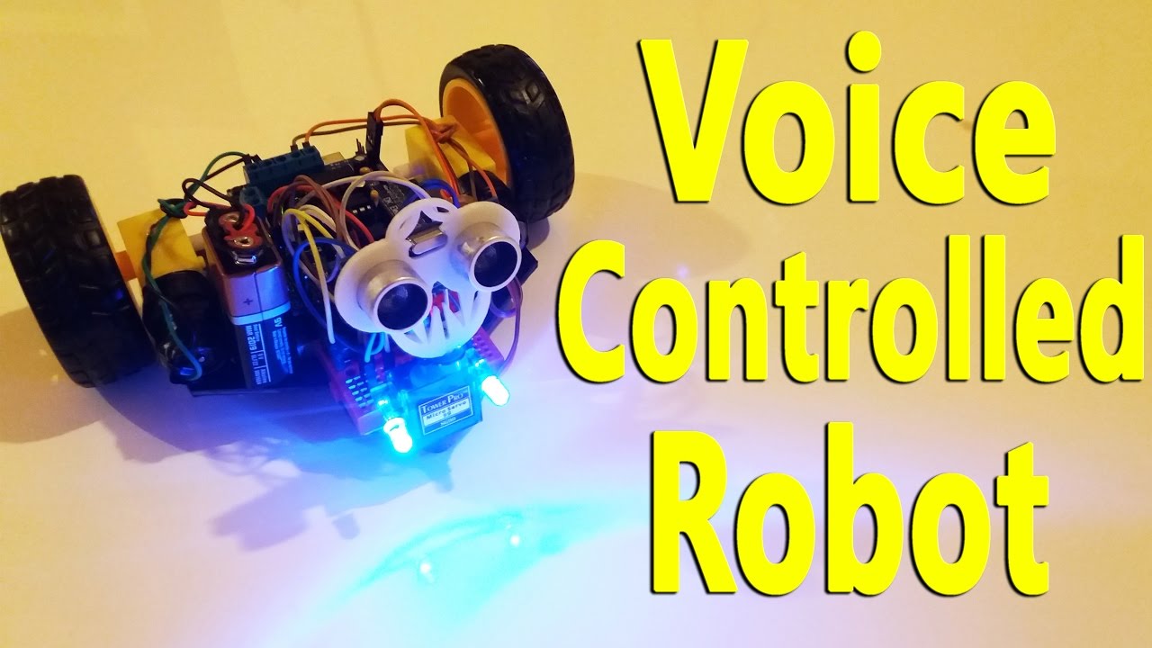 wireless voice controlled robot