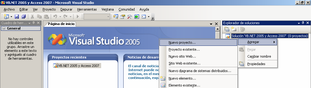 Tips de Programación: VB.NET y SQL - Visual Basic.NET 2005 y Microsoft Access 2007