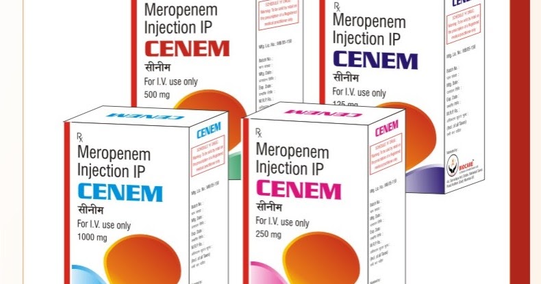 Antibiotics & Anti-Infectives Injectables: Meropenem Injection