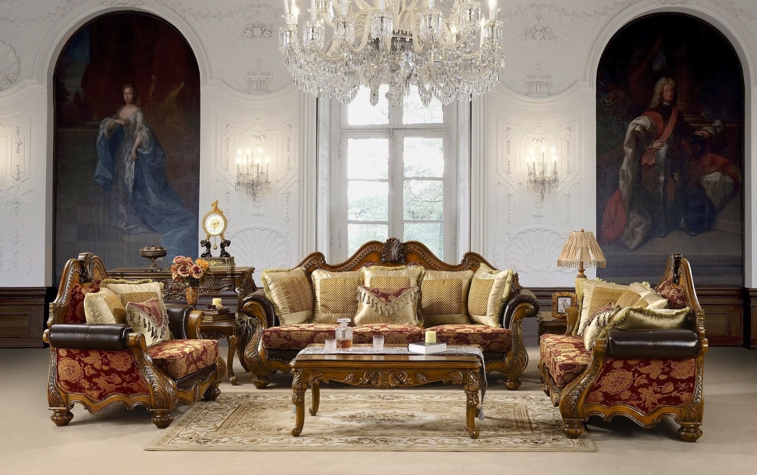 Antique Victorian Sofa Set: Victorian Sofa Set