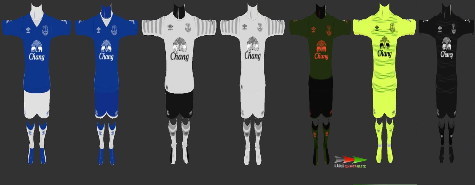 EVERTON 2015-16 FULL GDB KITS PES 2013 | PESWORDS