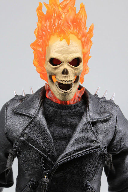 toyhaven: Custom-made 1/6th scale Ghost Rider Lighted-up Head and ...