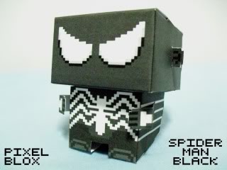 Paper Toy - Spider Man Black And a Lot More! - Papercraft4u | Free ...