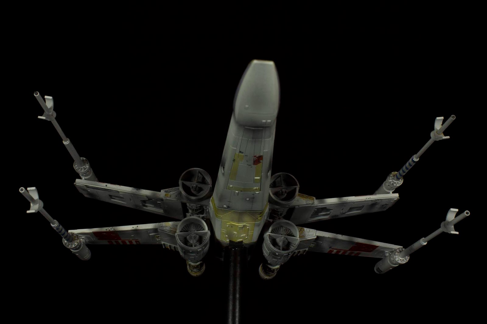 Bandai 1/48 scale X-Wing Model Build: Part X Final reveal of finished X ...