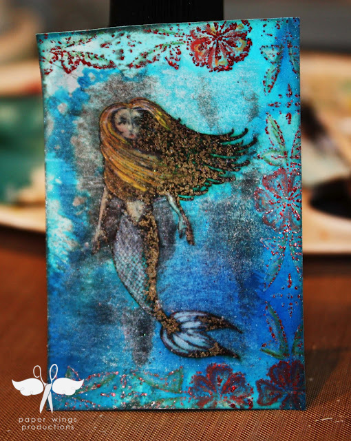 The Aviary: Feature Friday Mermaid Collage with Norma G