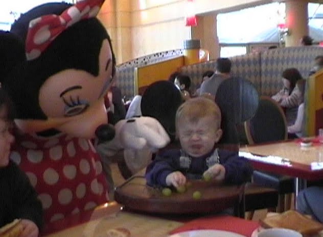 Kids Crying at Disneyland: Who's Afraid of Mice?