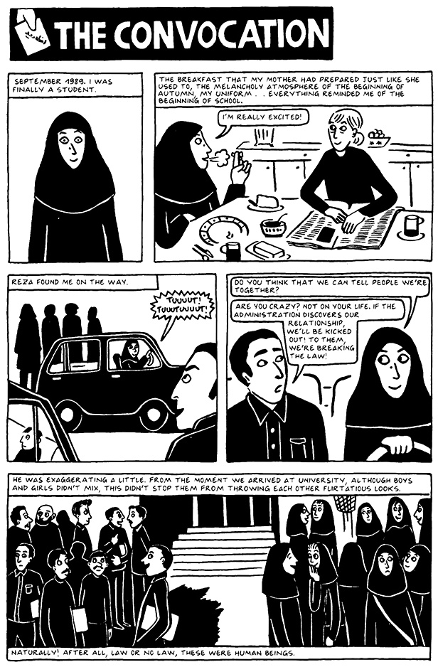 Read Persepolis 2, Section 15: The Convocation, Page 138