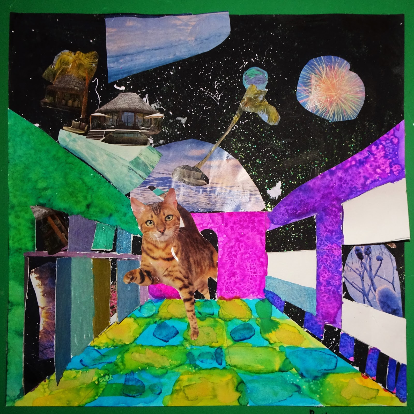 There's a Dragon in my Art Room: Surrealism in Space!