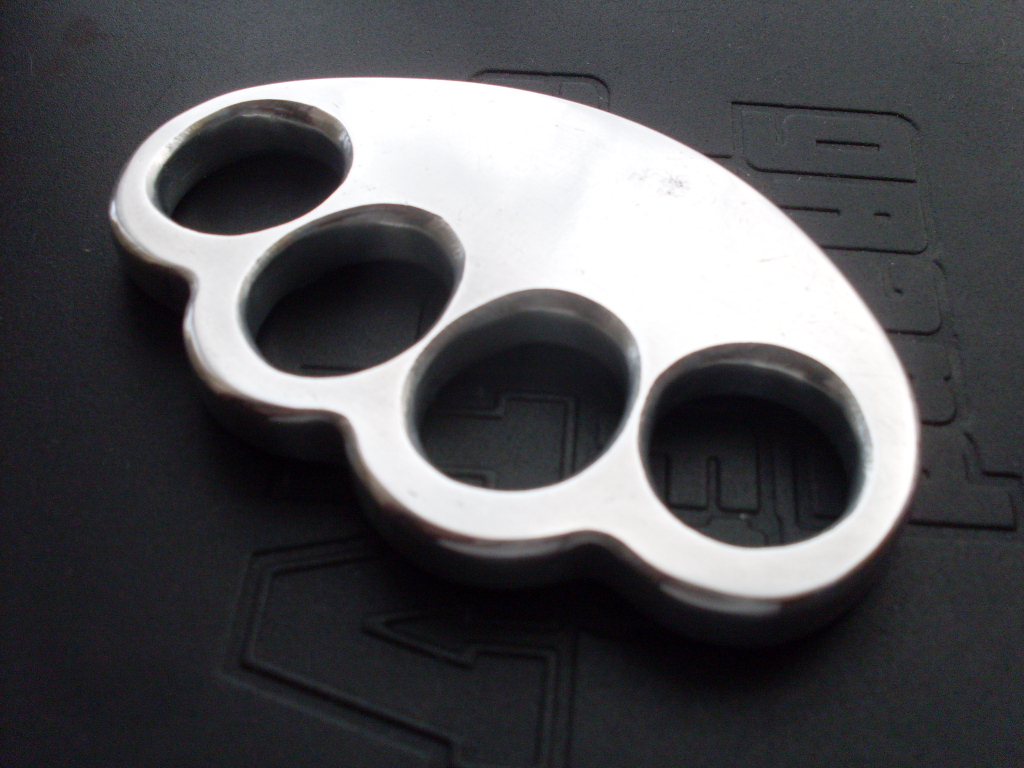 WeaponCollector's Knuckle Duster and Weapon Blog: Homemade Aluminium ...