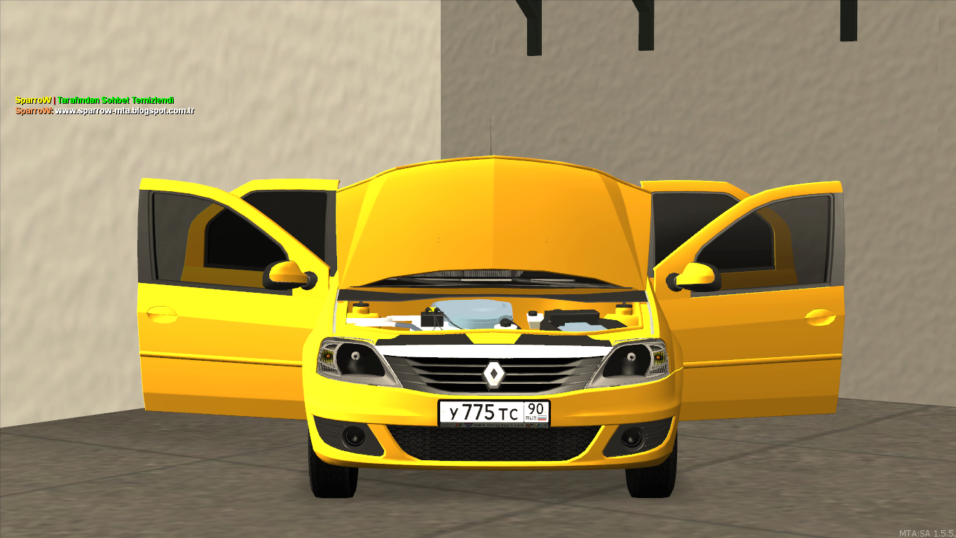 MTA SA Renault Logan Taxi Scripti