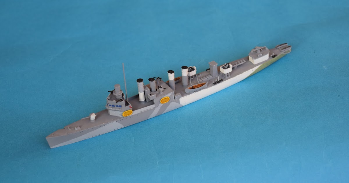 John's Toy Soldiers: Cruel Seas: Mirage Hobbies HMS Montgomery