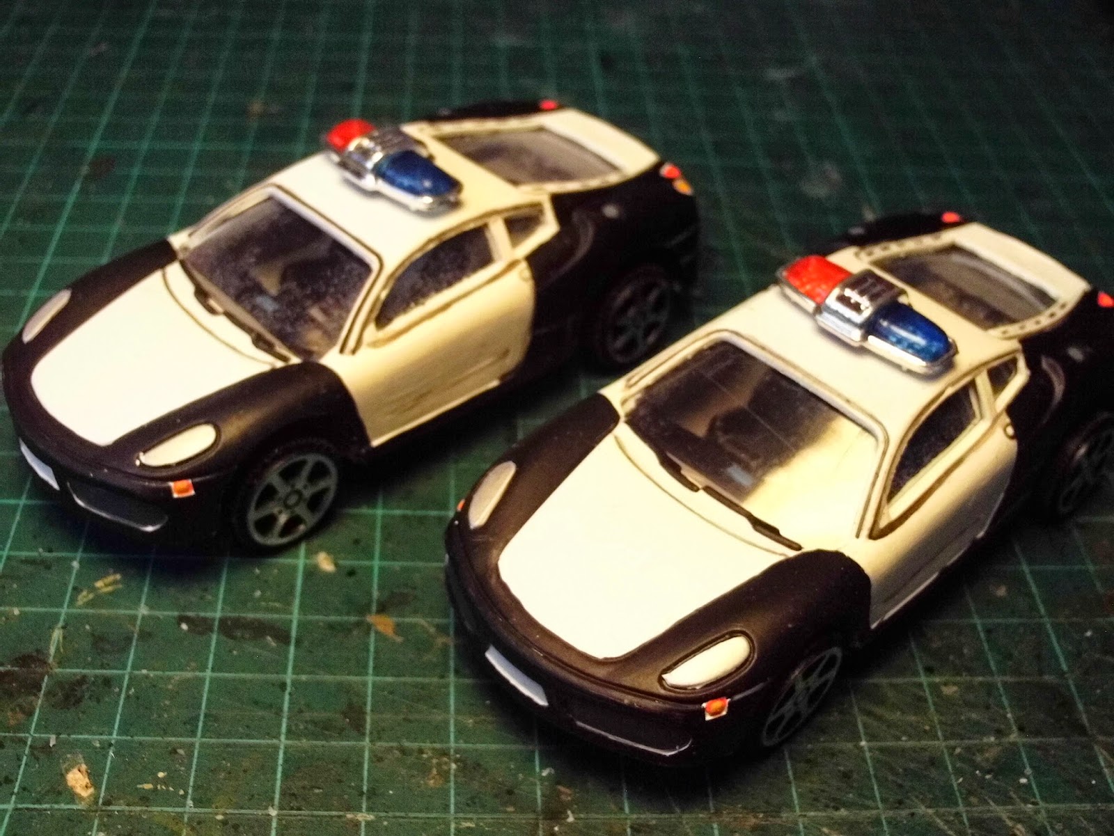 Ubique: Cheap Plastic Police Cars, Poundland