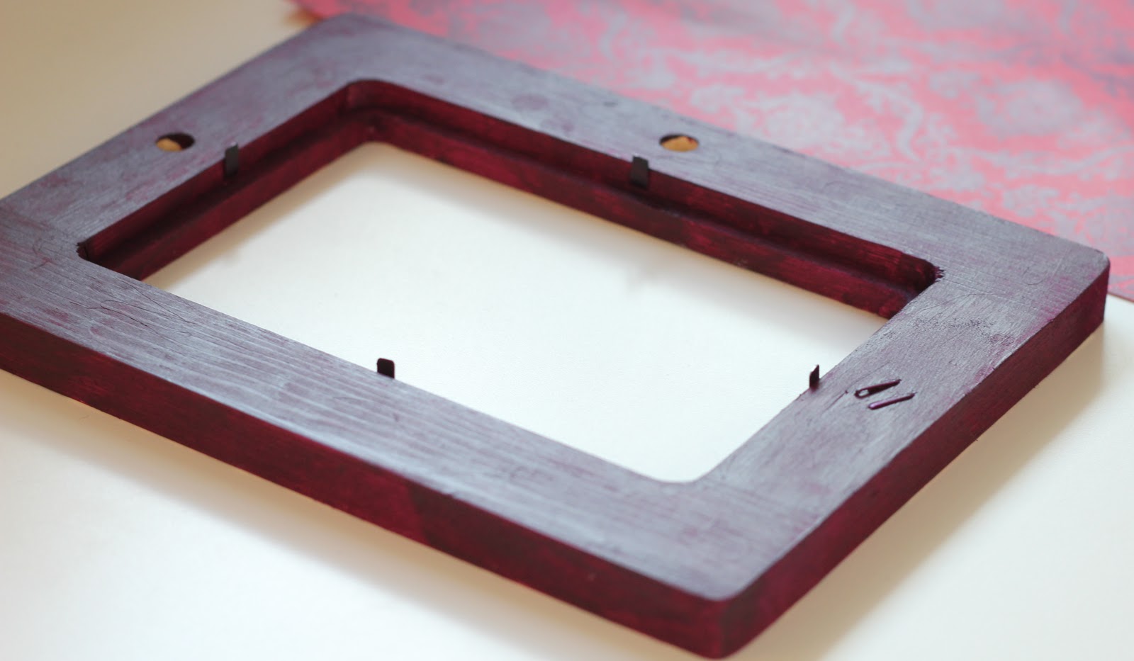 Dill Pickle Design: Decoupage Picture Frame Tutorial