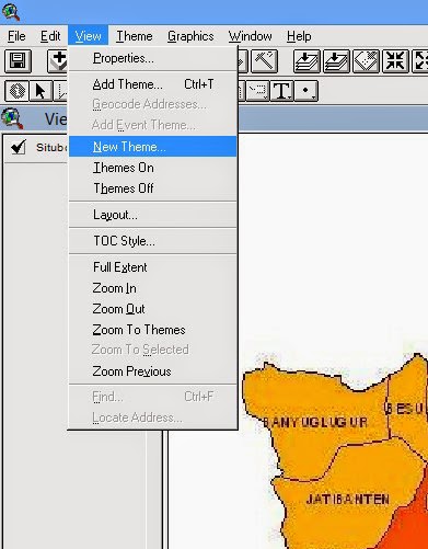 Tutorial ArcView Sederhana: Tutorial ArcView