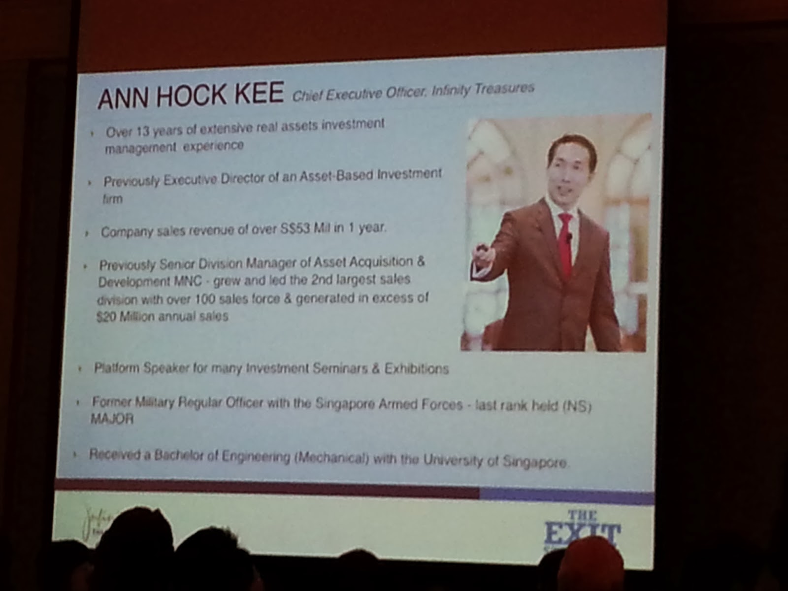 Singapore Seminars Courses and Preview: Invest in Rebuild America ...