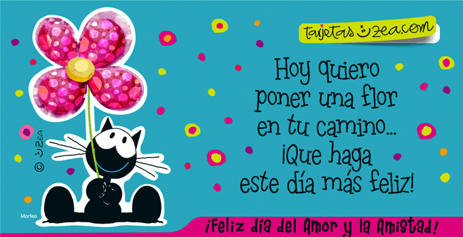 Frases Bonitas Para Facebook: Tarjeta De Dia Del Amor Y La Amistad