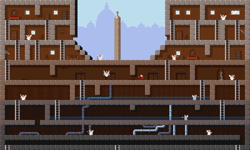 Indie Retro News: Vindicator : Uprising - A pixelated enjoyment of a 2D platforming shoot em up