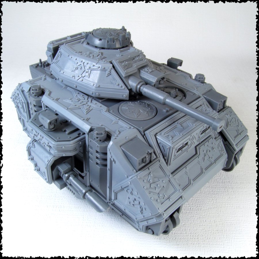 Dark Future Games: Building a better Chaos Marine Tank! Vehicle ...