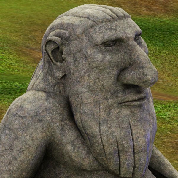 Simming in Magnificent Style: Rock troll for CAW