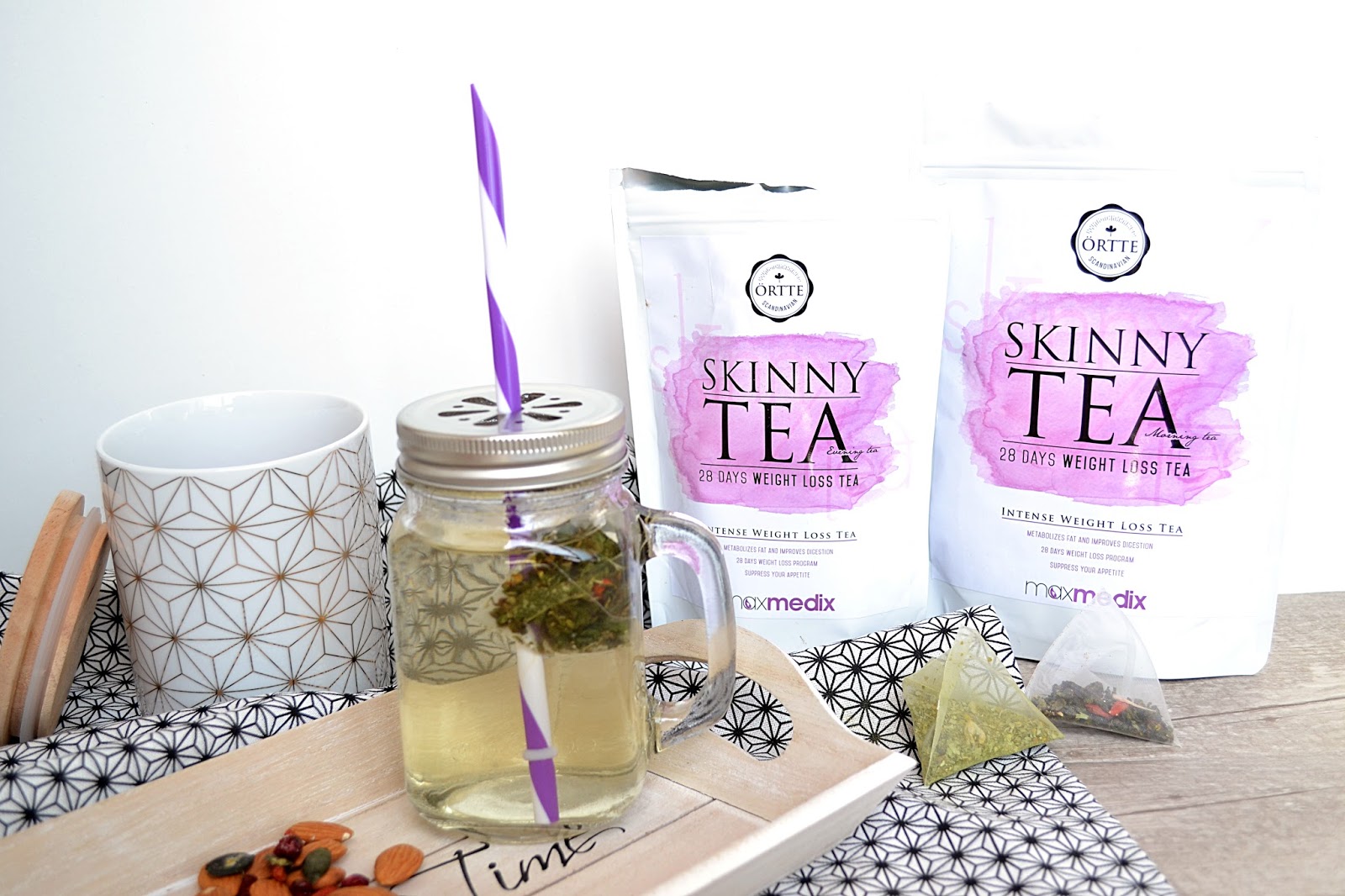 Blog L'univers de Mel: La cure minceur Skinny Tea de chez Ortte ...