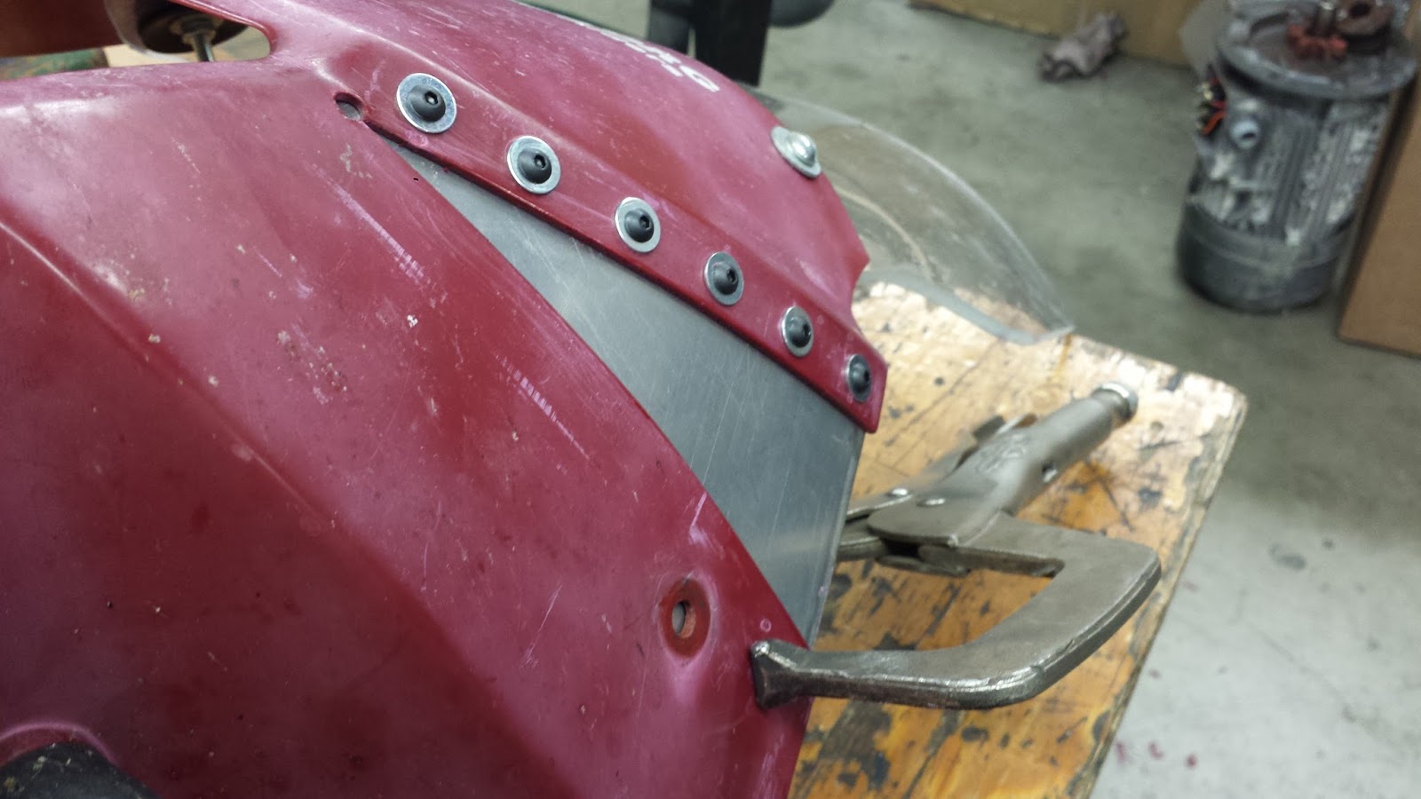 The Redneck Rant: KLR650 "Wheatwacker" mod