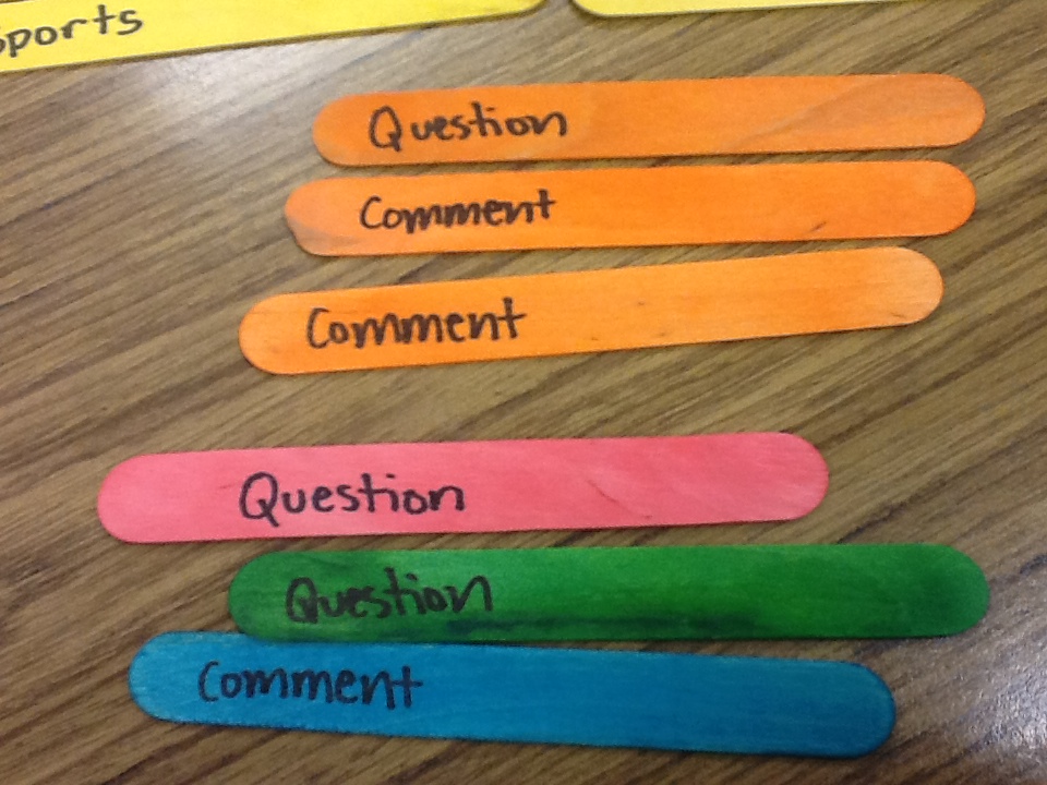 Liz's Speech Therapy Ideas: Conversation Sticks - DIY activity!