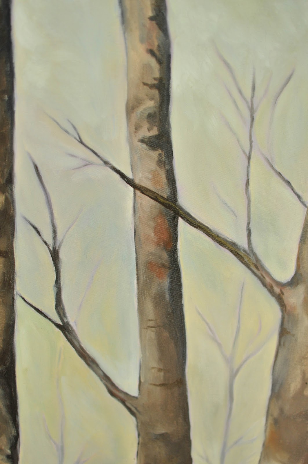 Rustic Modern: Tree Triptych